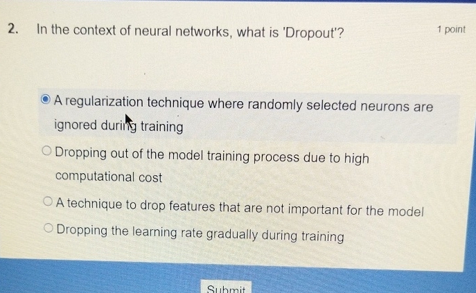 Solved In the context of neural networks, what is | Chegg.com