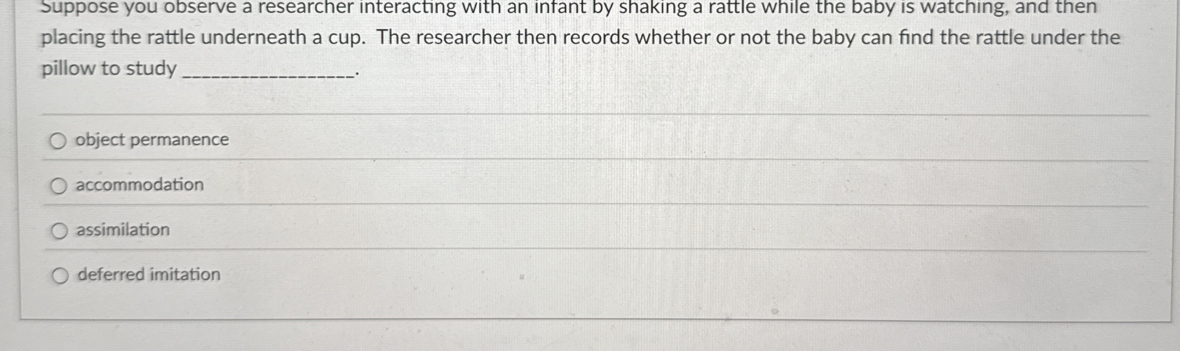 Solved Suppose you observe a researcher interacting with an | Chegg.com