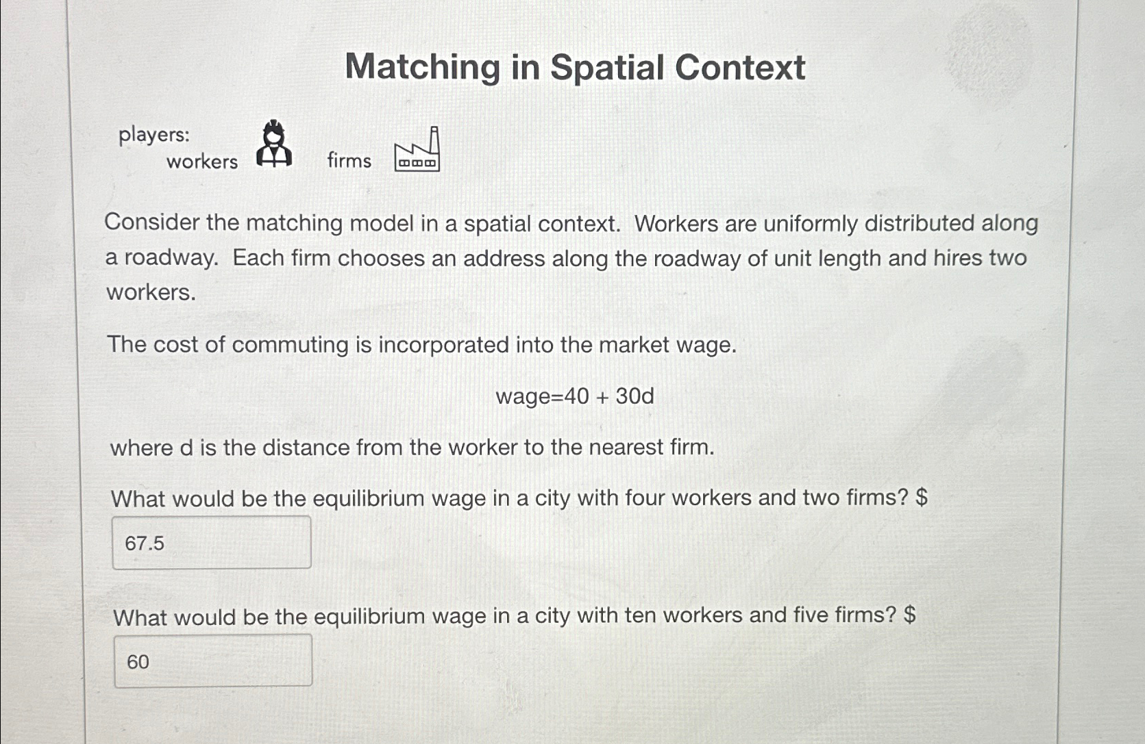 Solved Matching in Spatial | Chegg.com