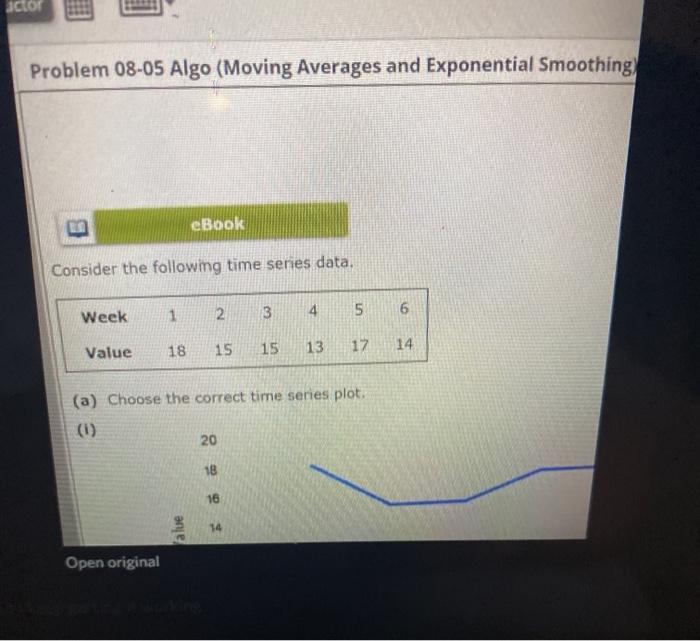 Solved actor Problem 08-05 Algo (Moving Averages and | Chegg.com