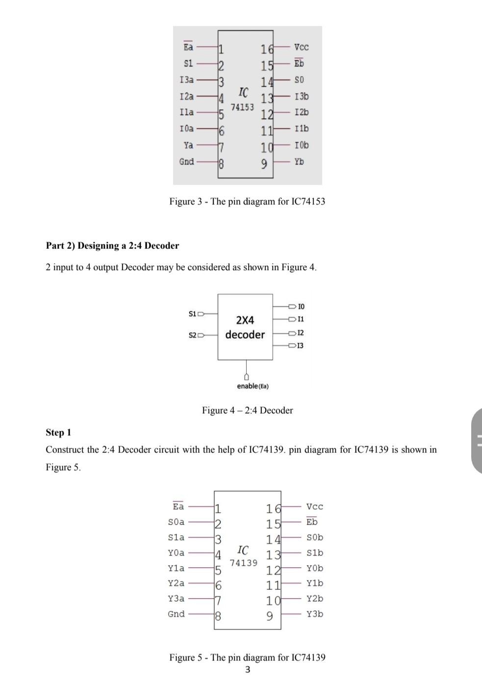 Solved Experiment 4: Multiplexer and Decoder 1 Objective In | Chegg.com
