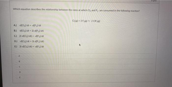 Solved PES Which equation describes the relationship between | Chegg.com
