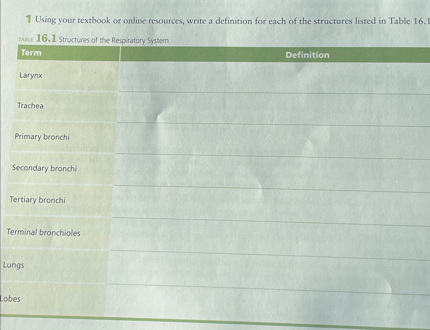 Solved 1 ﻿Using your textbook or online resources, write a | Chegg.com