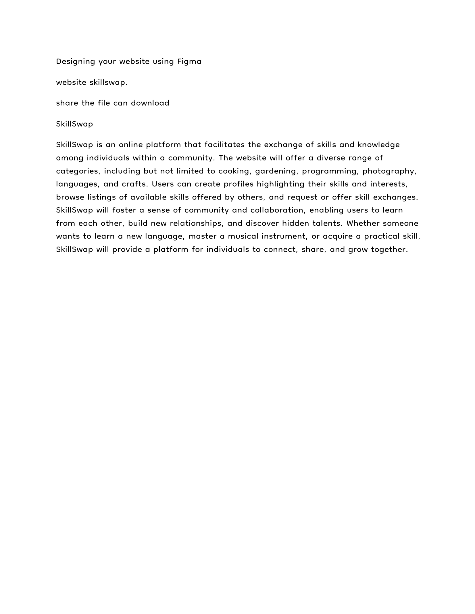 Solved Designing your website using Figmawebsite | Chegg.com