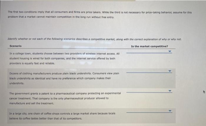 Solved answer 1-4 the second picture has the options for the | Chegg.com