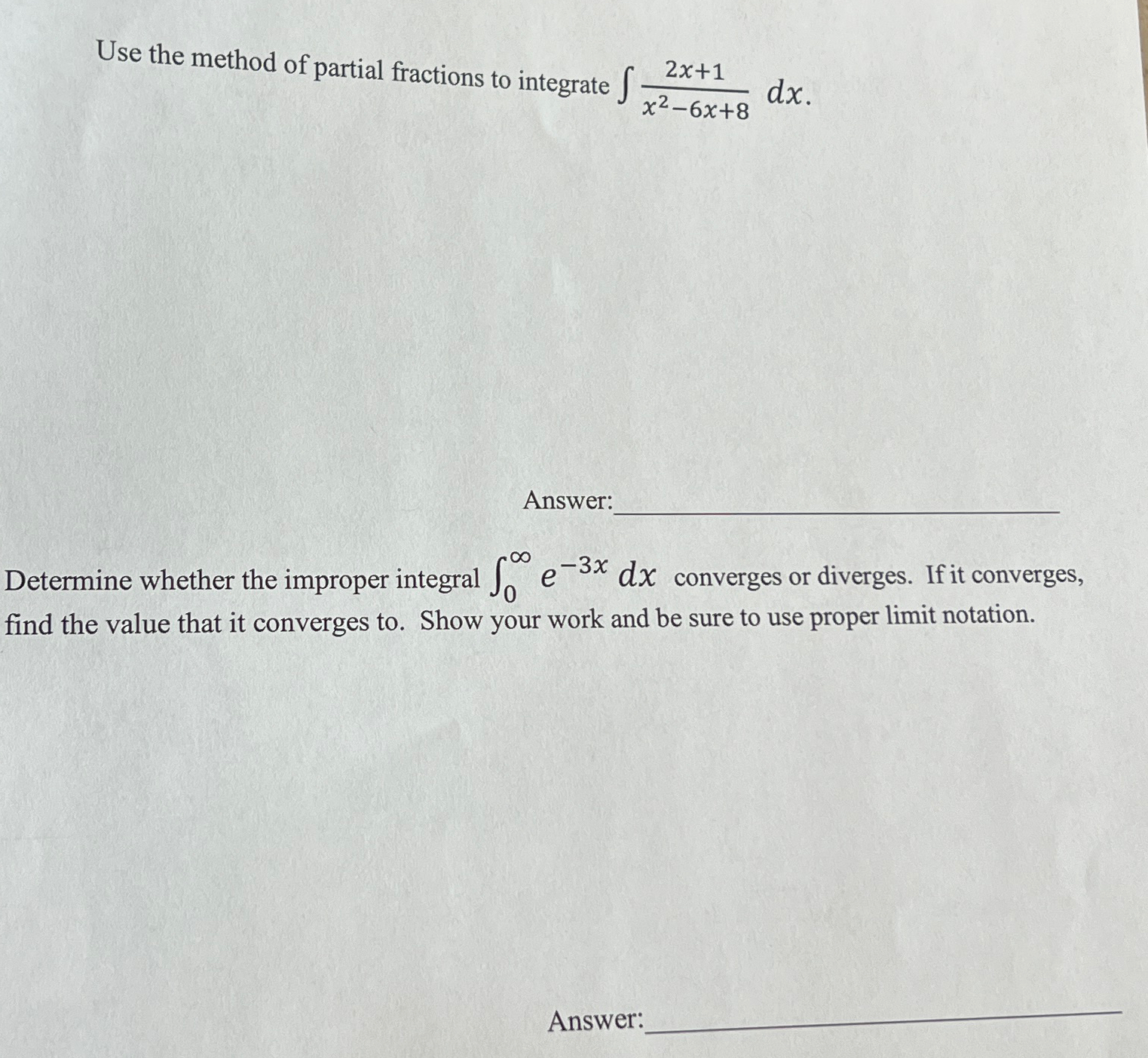 Solved Use the method of partial fractions to integrate | Chegg.com