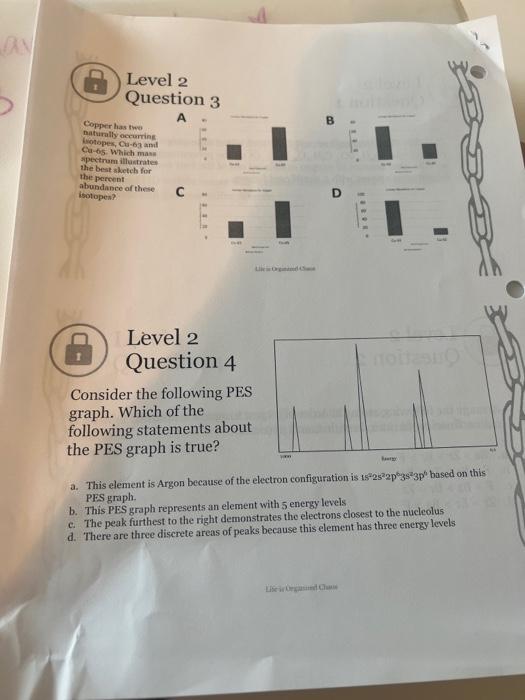 Level 2 Question 3 Level 2 Question 4 Consider the | Chegg.com