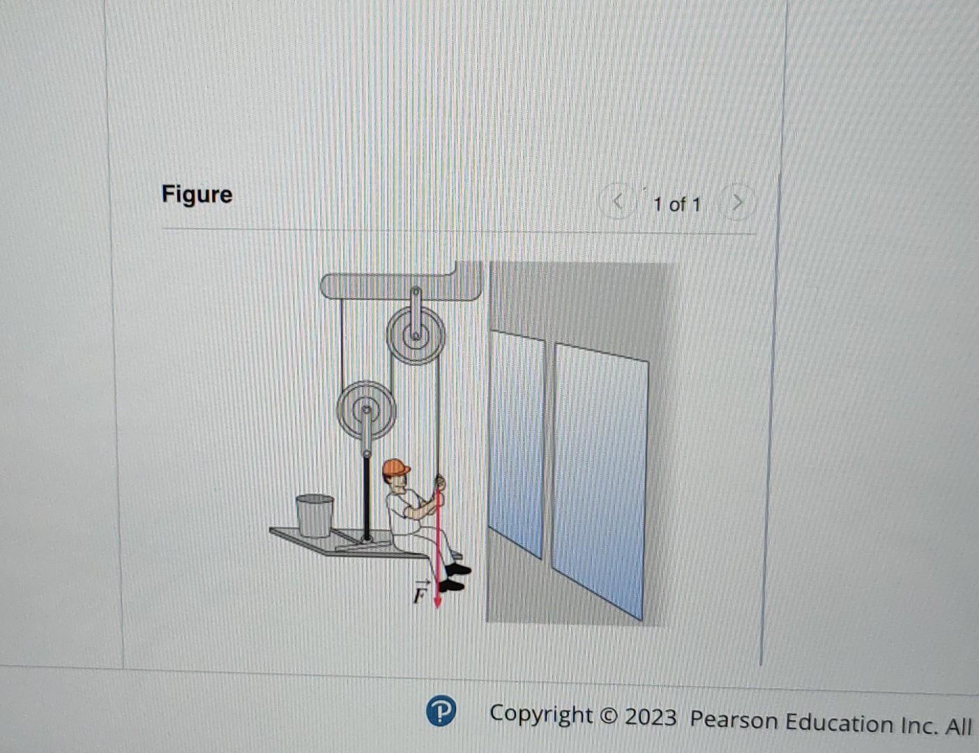 A window washer of inertia M is sitting on a platform | Chegg.com
