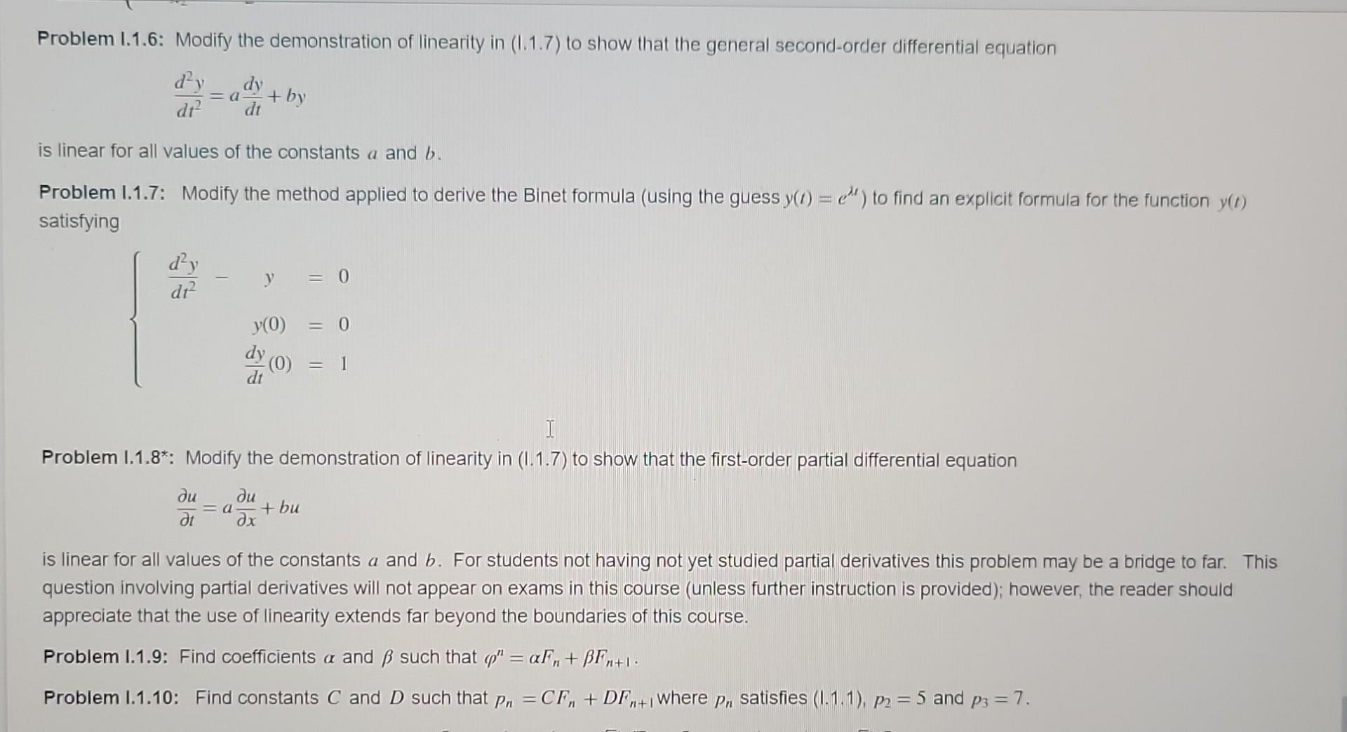 Solved Follow-up (aka homework) Problem I.1.1: Modify the | Chegg.com