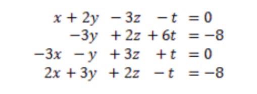 Solved NUMERICAL METHODSSolve the following system of linear | Chegg.com