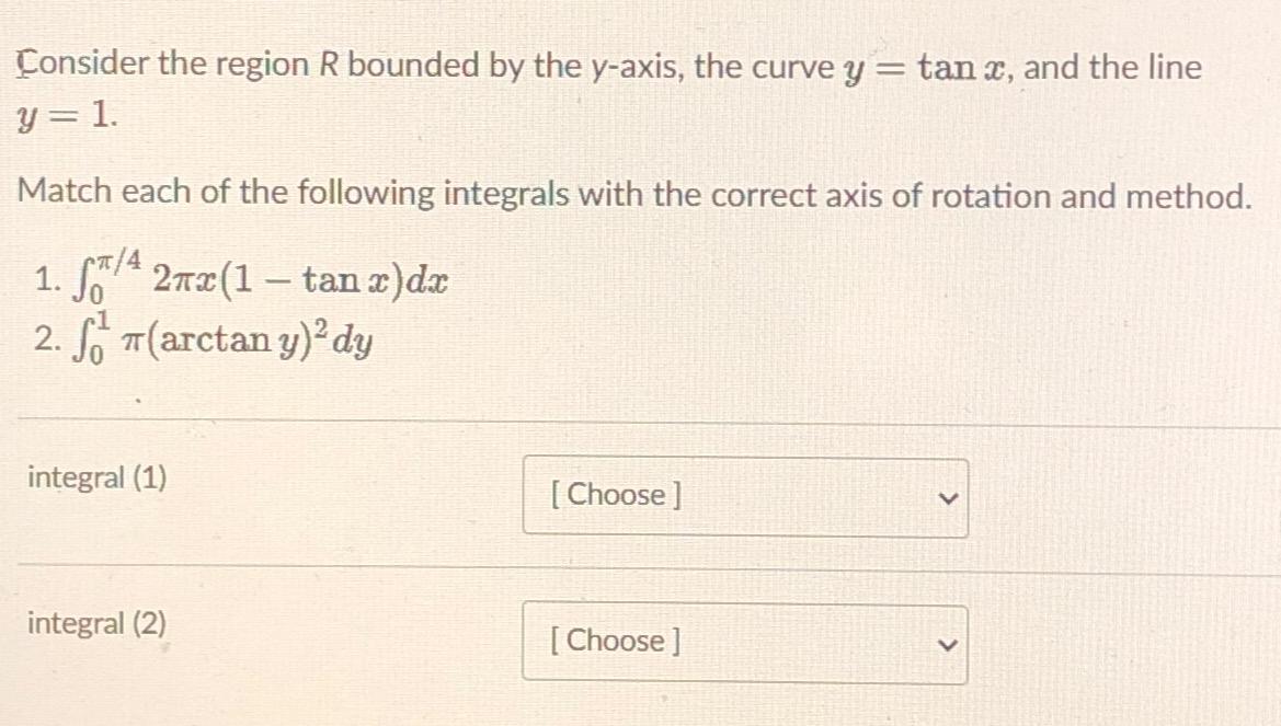 Solved Consider the region R bounded by the y-axis, the | Chegg.com