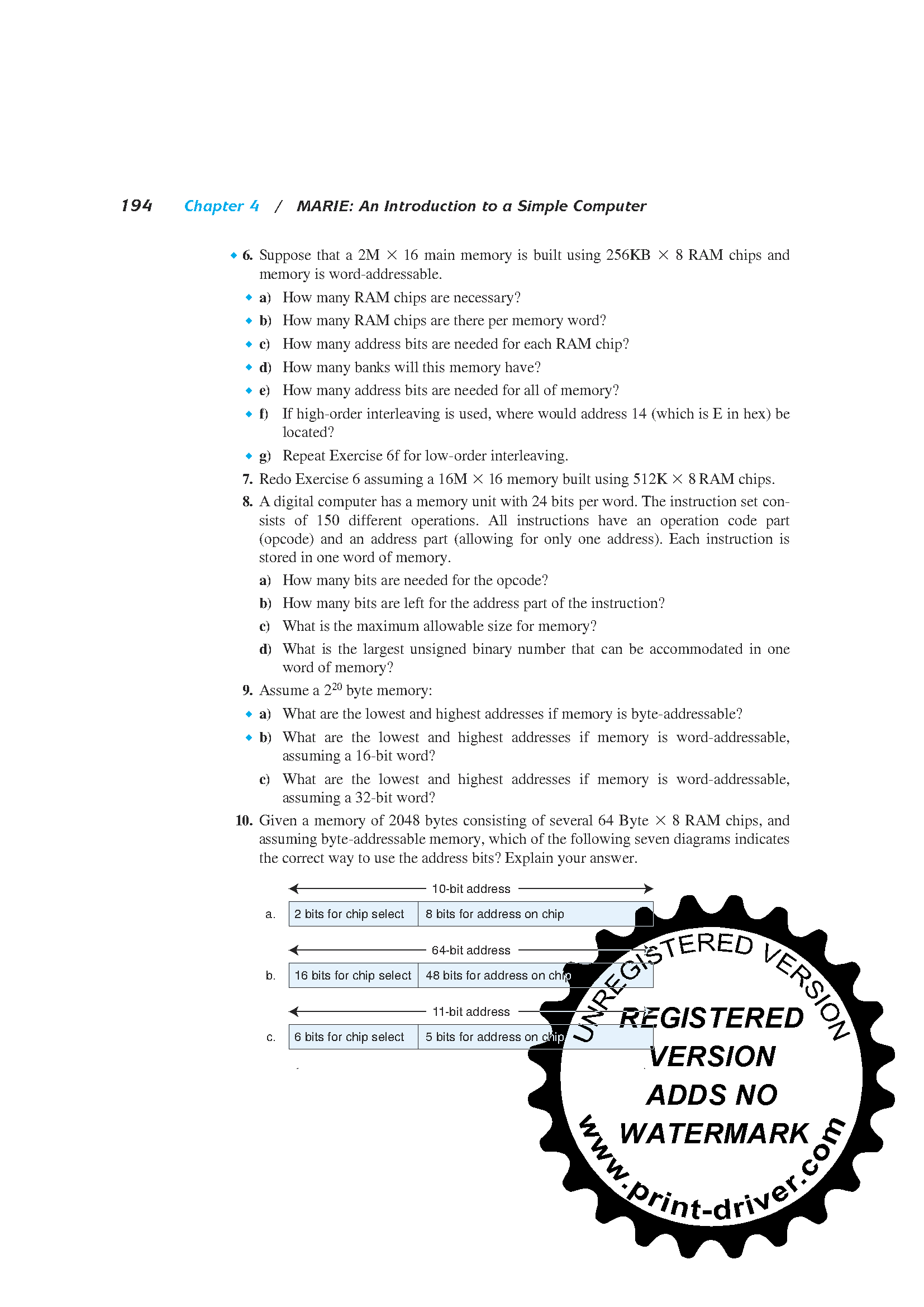 Solved Suppose that a 2M times 16 main memory is built using | Chegg.com
