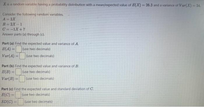 Solved X is a random variable having a probability | Chegg.com