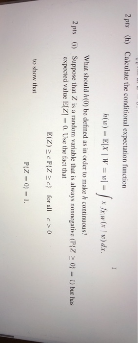 Problem 3 Consider two independent random variables | Chegg.com