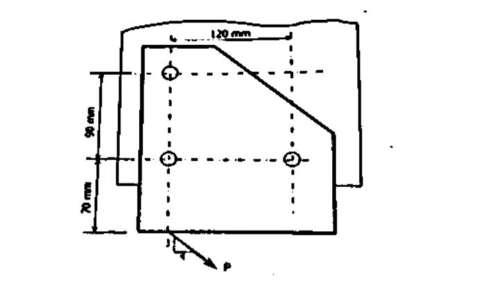Solved For the rivet connection shown in figure 2-4, the | Chegg.com