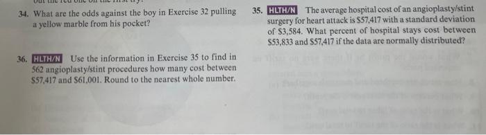 Solved 34. What are the odds against the boy in Exercise 32 | Chegg.com