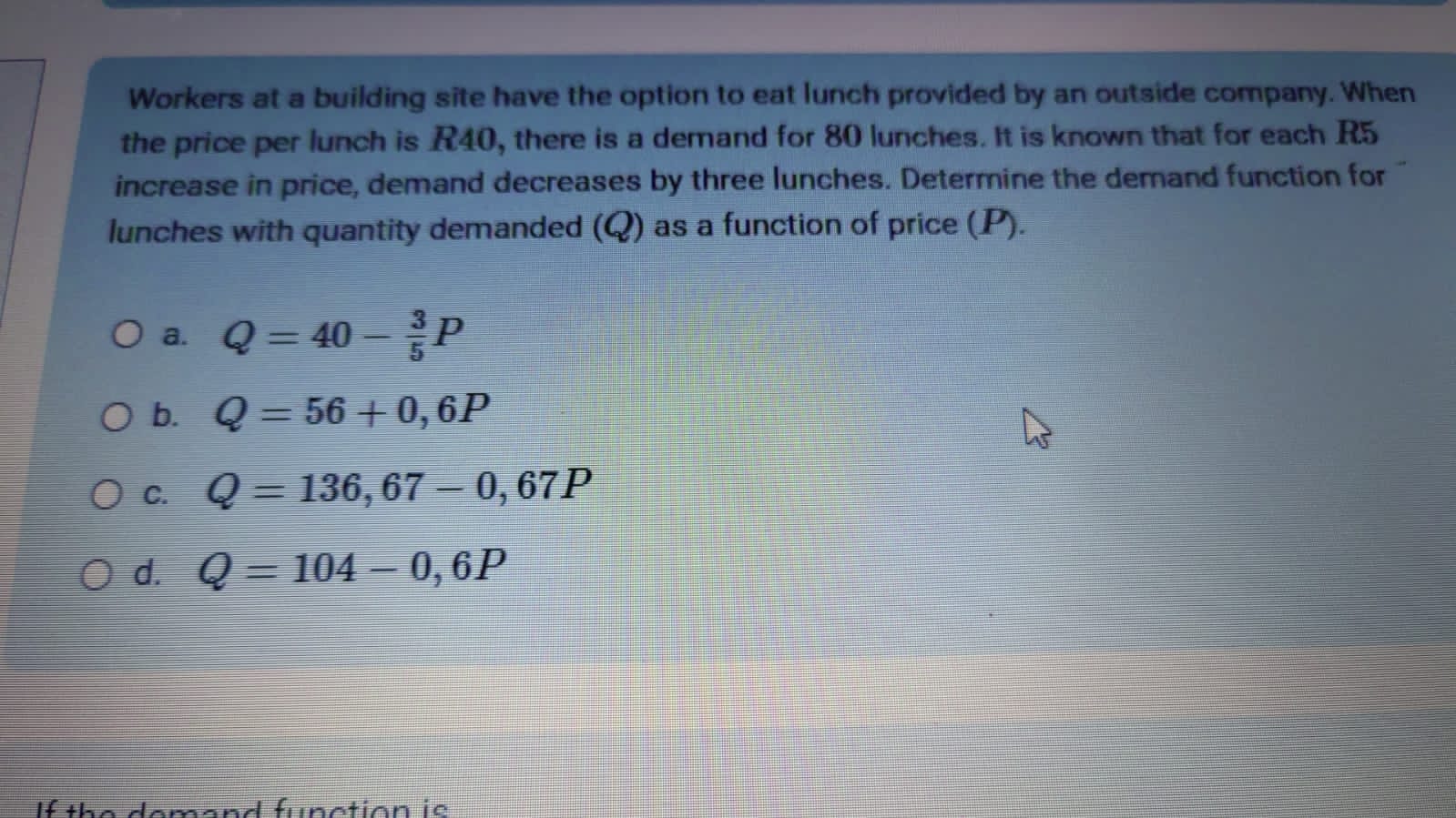 Solved The demand and supply functions of a certain product | Chegg.com