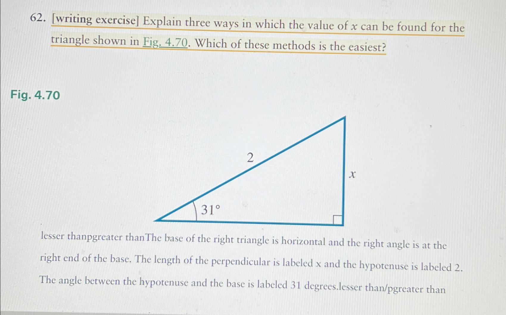 Solved [writing exercise] ﻿Explain three ways in which the | Chegg.com