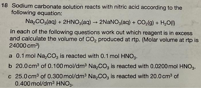 Na2co3-hno3 And How To Balance Them Ppt Download