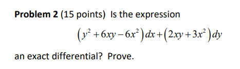 Solved Problem 2 (15 ﻿points) ﻿Is the | Chegg.com