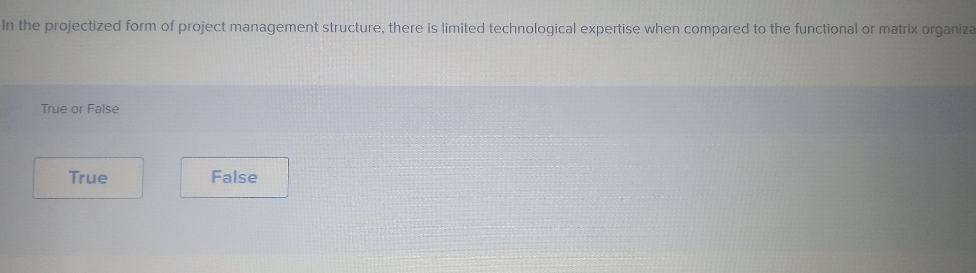 Solved In the projectized form of project management | Chegg.com