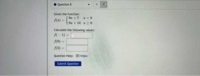 Solved ENTERING INTERVAL ANSWERS For intervals of values, | Chegg.com
