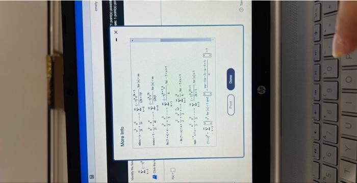Solved Identify the function represented by the following | Chegg.com