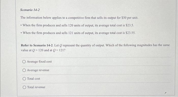 Solved Scenario 14-2 The information below applies to a | Chegg.com Solved Scenario 14-2 The information below applies to a | Chegg.com
