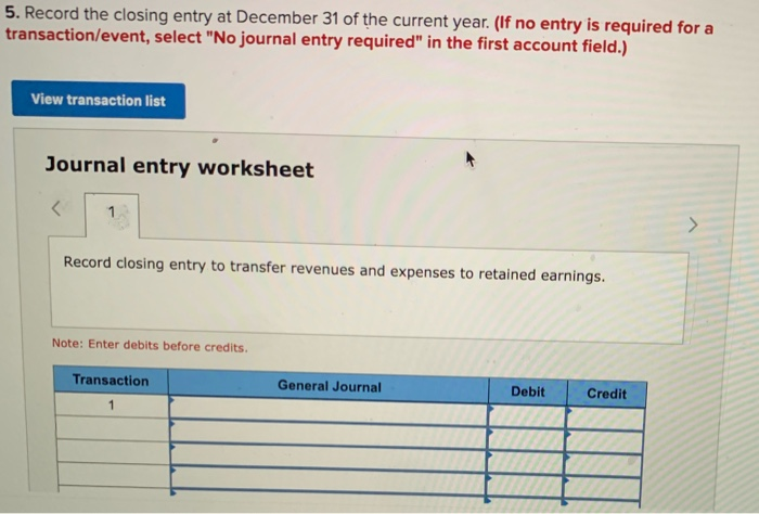 Solved P4 6 Algo Inferring Year End Adjustments Computing