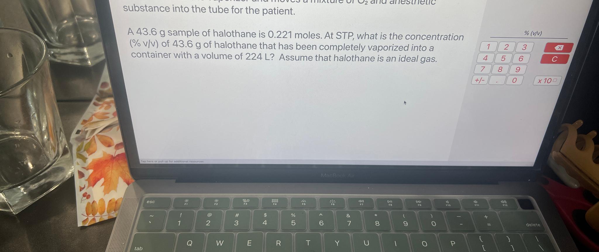 Solved substance into the tube for the patient.A 43.6g | Chegg.com