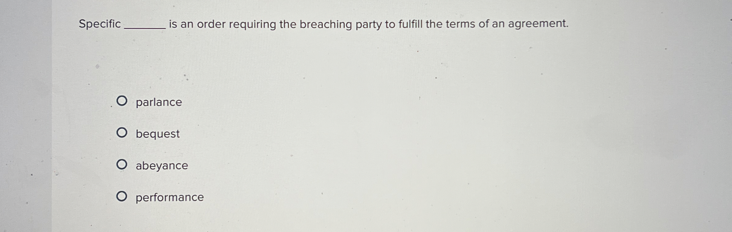Solved Specific q, ﻿is an order requiring the breaching | Chegg.com