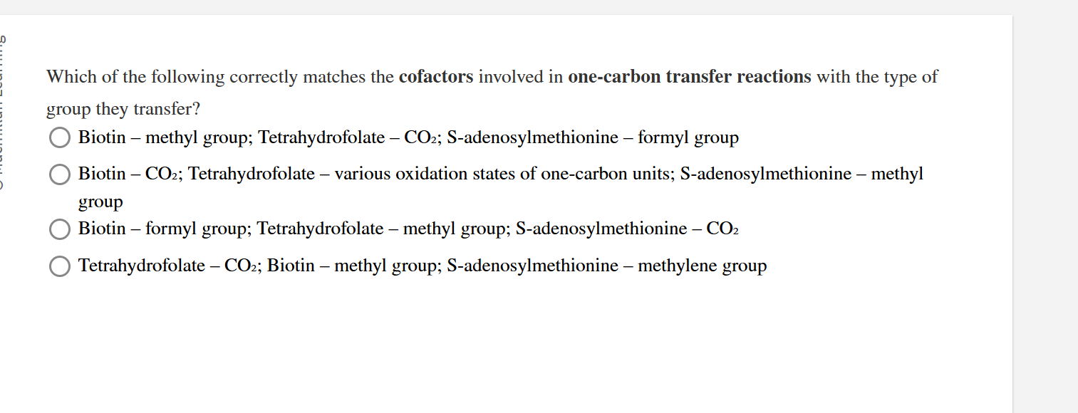 Solved Which of the following correctly matches the | Chegg.com