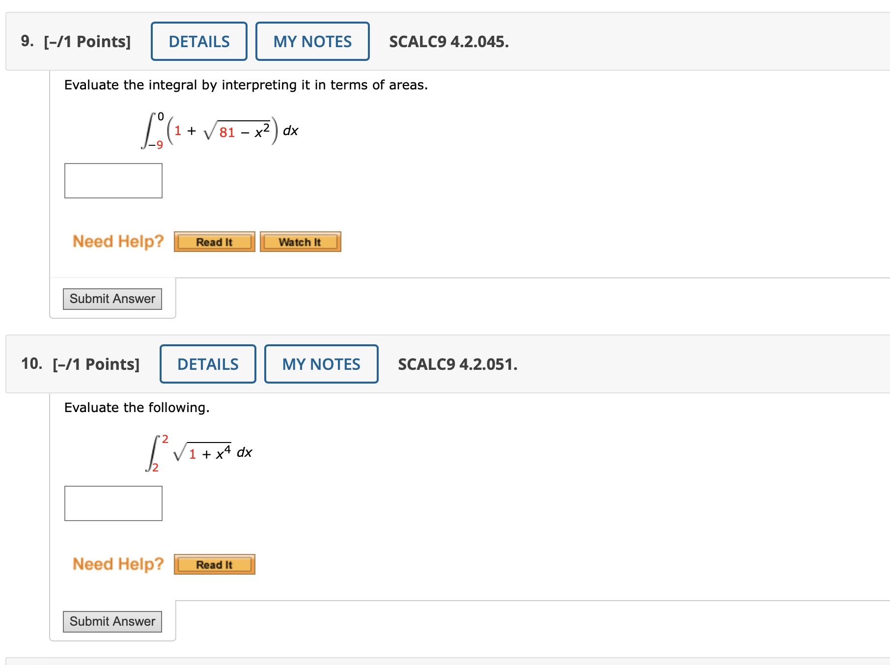 Solved Evaluate the integral by interpreting it in terms of | Chegg.com