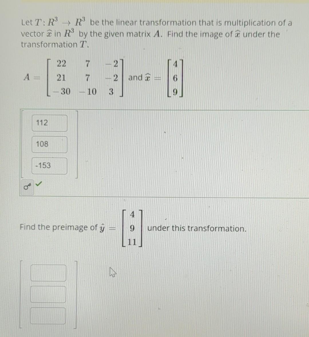 Solved Let T:R3→R3 be the linear transformation that is | Chegg.com
