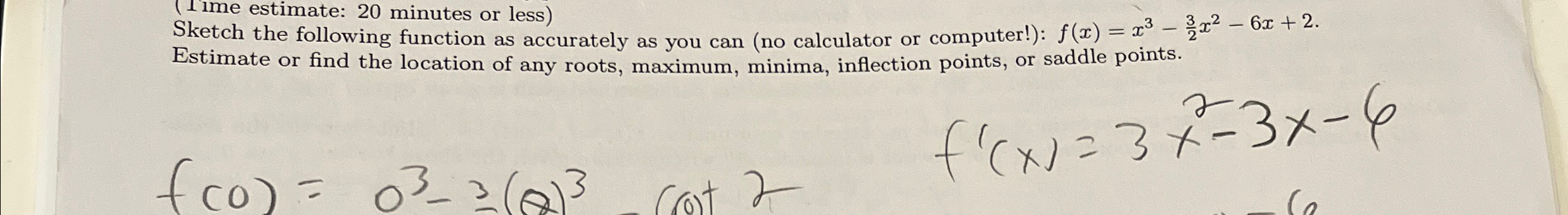 Solved Sketch the following function as accurately as you | Chegg.com