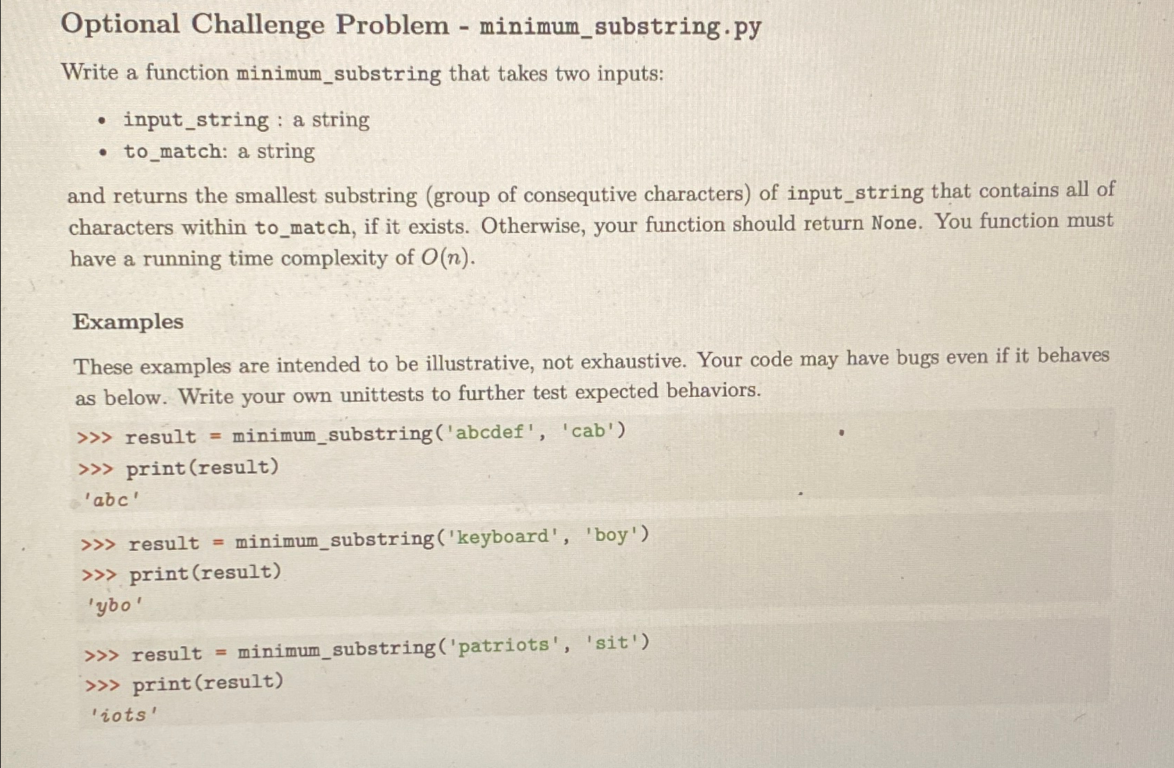Solved Optional Challenge Problem - | Chegg.com