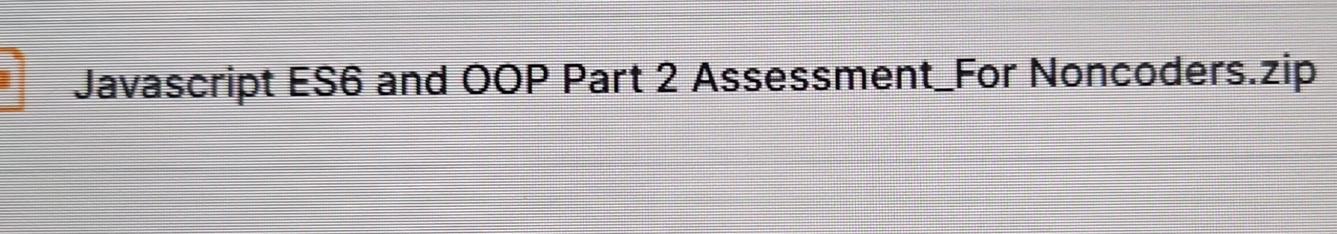 Solved Javascript ES6 ﻿and OOP Part 2 ﻿Assessment_For | Chegg.com