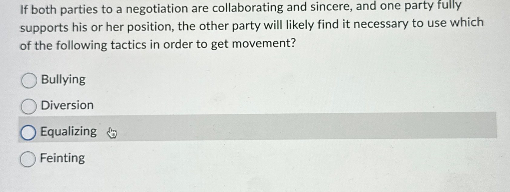 Solved If both parties to a negotiation are collaborating | Chegg.com