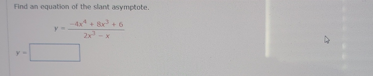 Solved Find an equation of the slant | Chegg.com