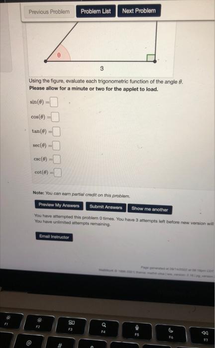 Solved Hw M03 Ch 5 4 Right Triangle Trigonometry Problem 1 Chegg