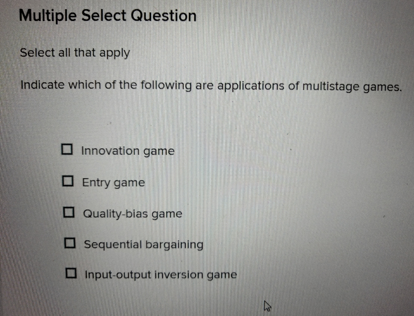 Solved Multiple Select QuestionSelect all that applyIndicate | Chegg.com