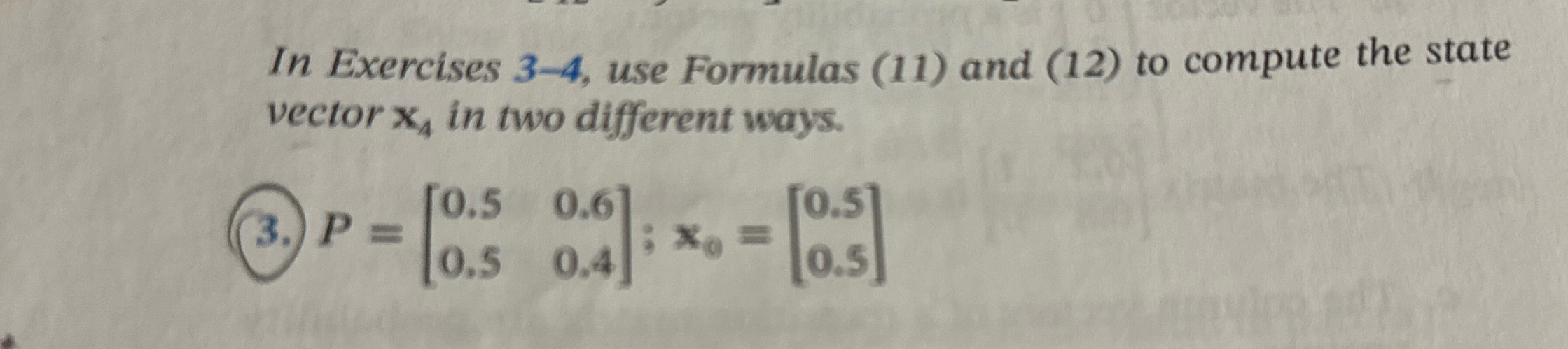 Solved In Exercises 3-4, ﻿use Formulas (11) ﻿and (12) ﻿to | Chegg.com