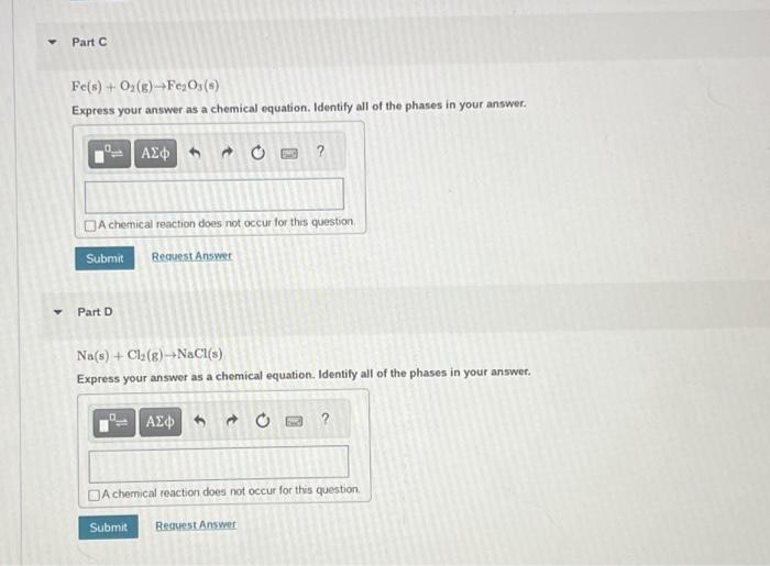 Solved Datance eachi of the folowivg equations Ni( s)+O7( | Chegg.com