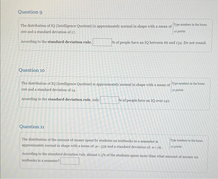 Solved The distribution of IQ (Intelligence Quotient) is | Chegg.com