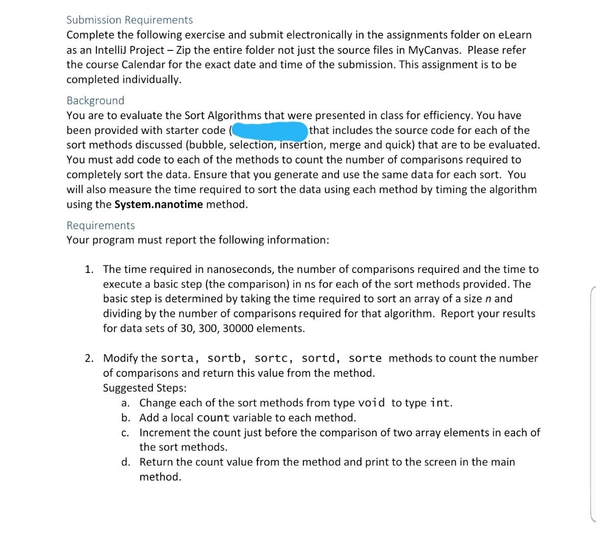 Solved Submission Requirements Complete the following | Chegg.com
