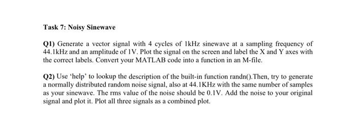 Solved Task 1: Unit sample and unit step sequences. The | Chegg.com