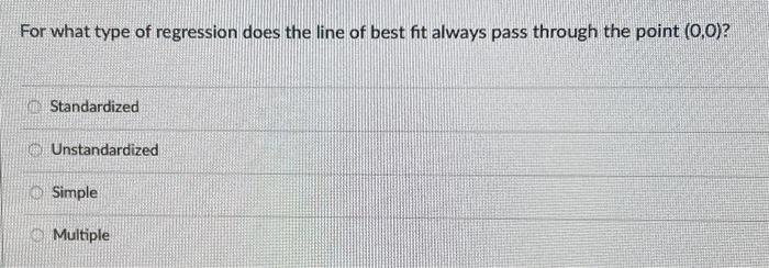 Solved Standardized coefficients (beta-weights) in a | Chegg.com