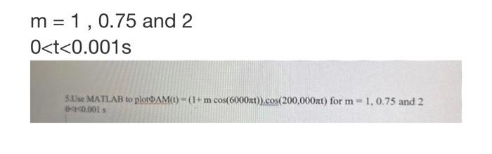 Solved m=1,0.75 and 2 0 | Chegg.com
