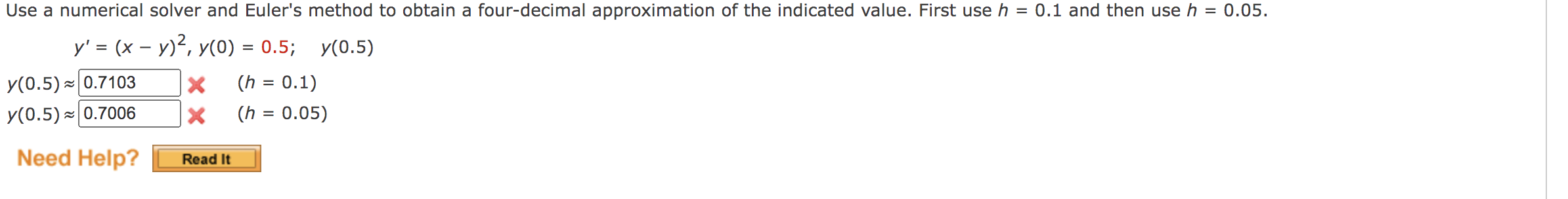 Solved Use a numerical solver and Euler's method to obtain a | Chegg.com Solved Use a numerical solver and Euler's method to obtain a | Chegg.com