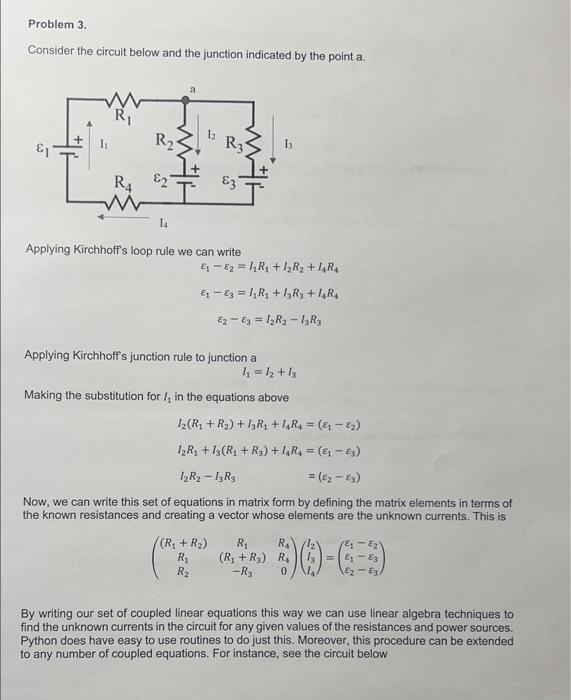 Solved Consider the circuit below and the junction indicated | Chegg.com